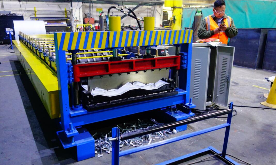 Corrugated Siding Panel Roll Forming Machine,Corrugation Deck Machine