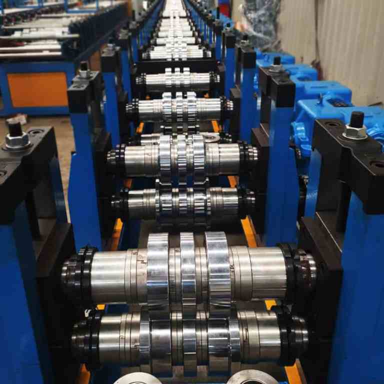 Strut Channel Roll Forming Machine for Solar Frames | 2-Year Warranty ...